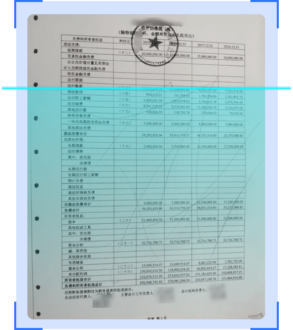 财务报表识别与解析、财务报表抽取与审核-达观数据